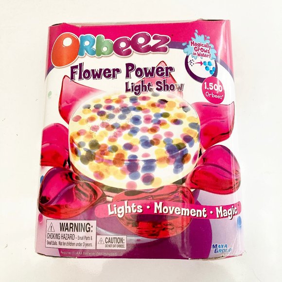 Orbeez | Toys | New Orbeez Flower Power Light Show 50 Orbeez Lights New ...